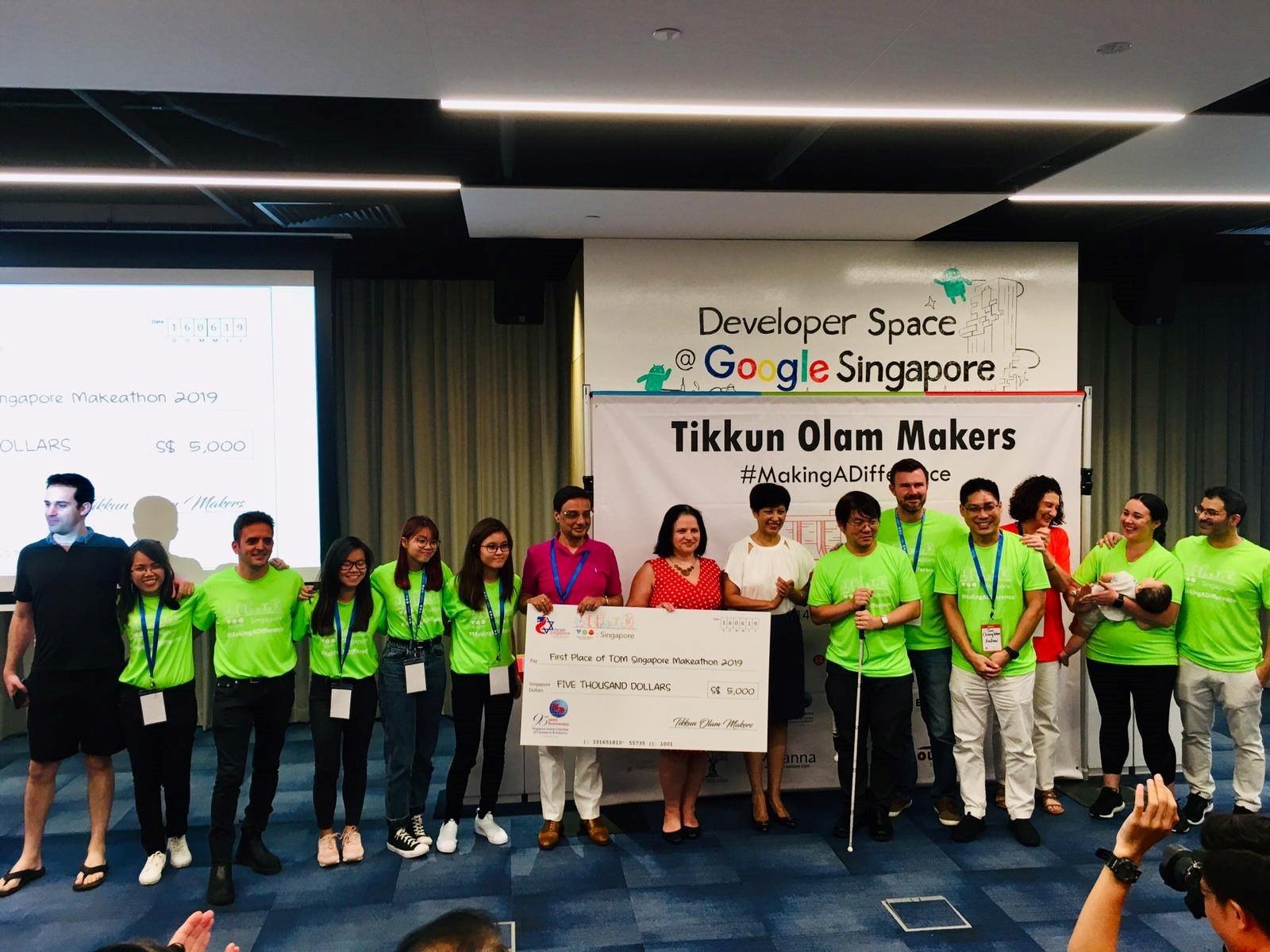 Tikkun Olam Makers (TOM) MakeAThon: GEM winners | Temasek Polytechnic